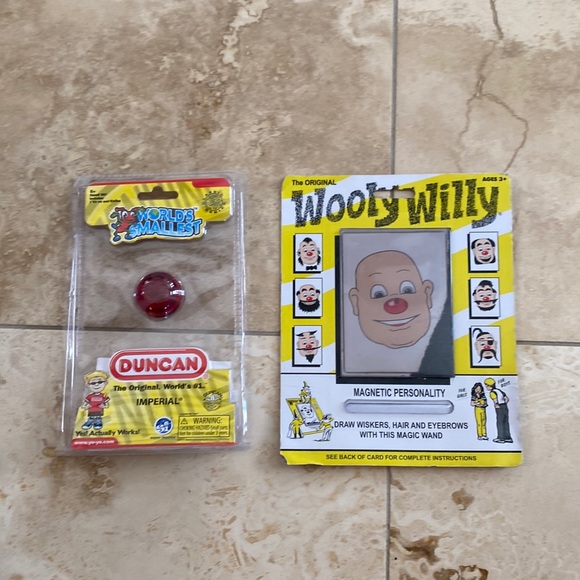 Toys | Worlds Smallest Dunkin Yoyo Woolly Willy Willy Willy | Poshmark